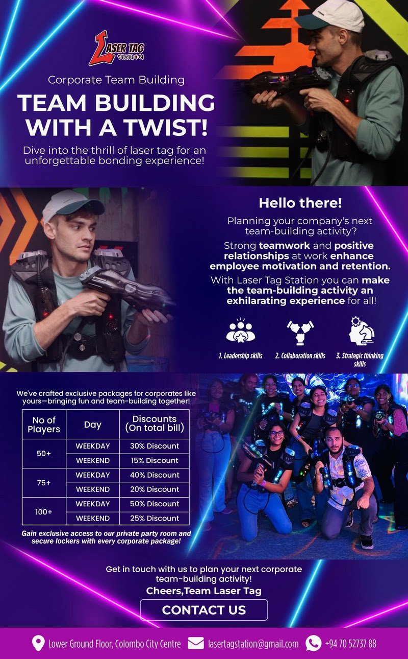 Laser Tag Station Colombo | Indoor Laser Tag at Colombo City Centre