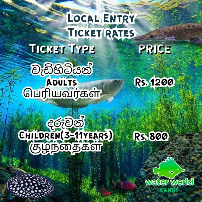 Water World Kandy – Tickets, Location & Kids Park